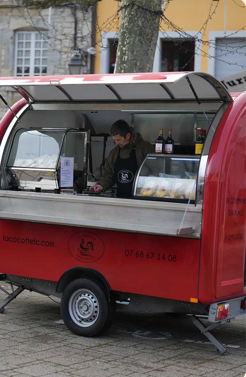 A propos, la Cocotte Made in Franche-Comté, food truck jura